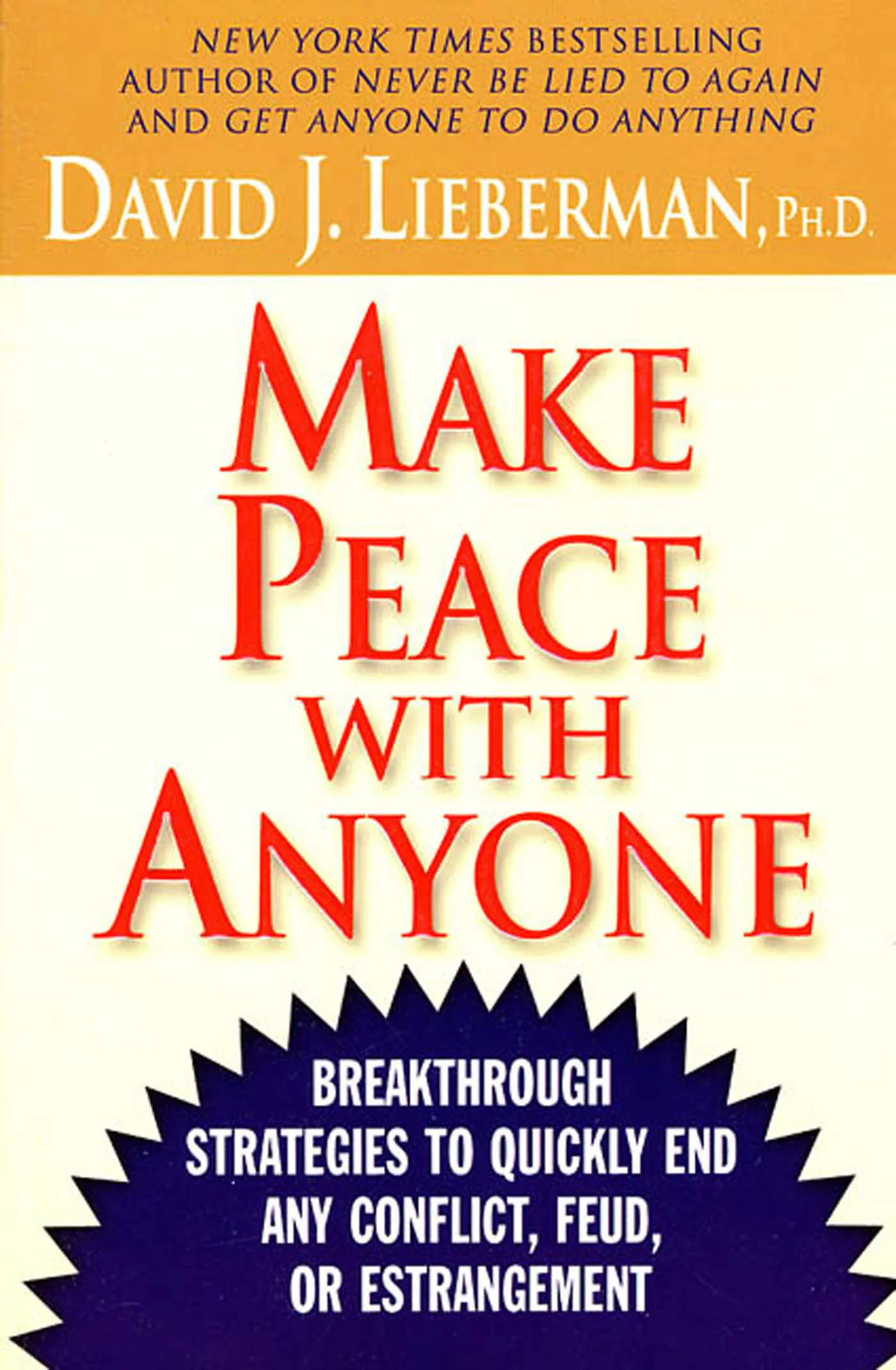 Dr. David J. Lieberman Ph.D. | Authors | Macmillan