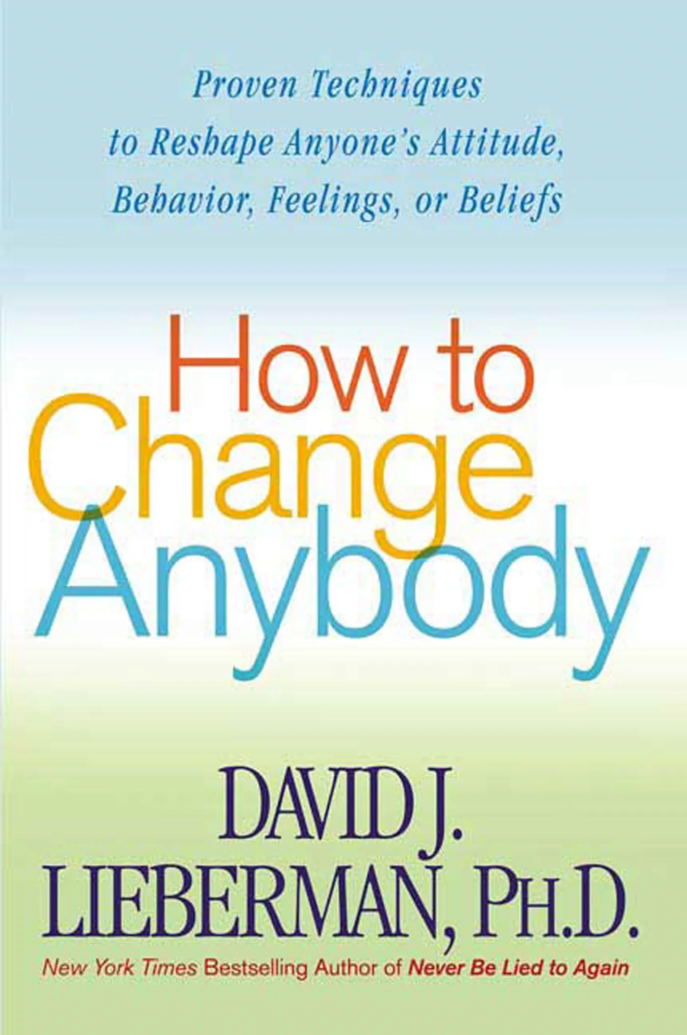 Dr. David J. Lieberman Ph.D. | Authors | Macmillan