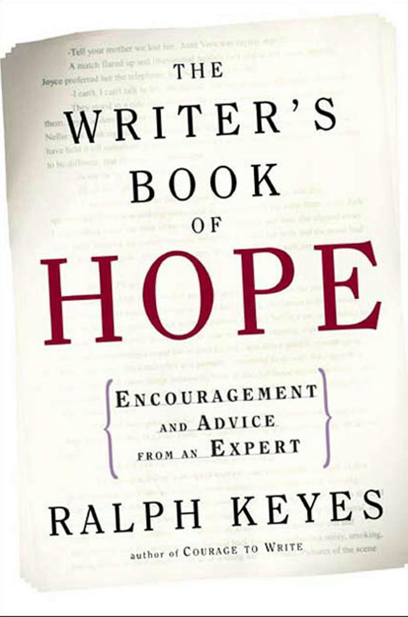 The Writer's Book of Hope
