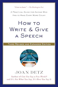 How To Write And Give A Speech