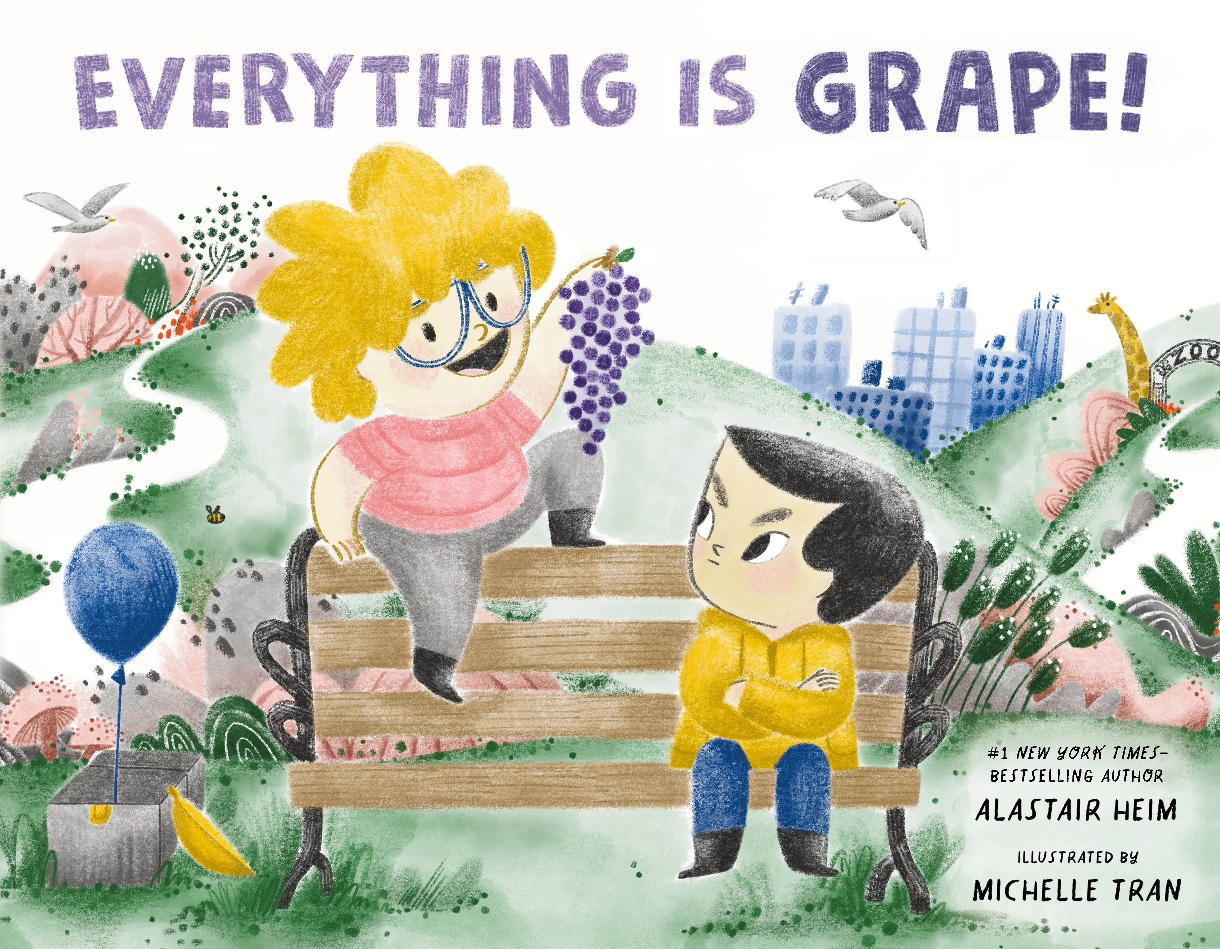 Cartoon Grapes